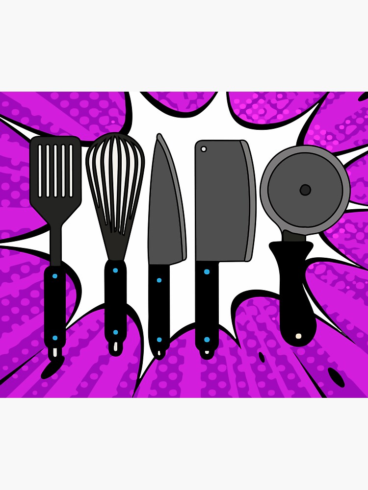 "Kitchen Cooking Eating Hobby" Sticker for Sale by flofin | Redbubble