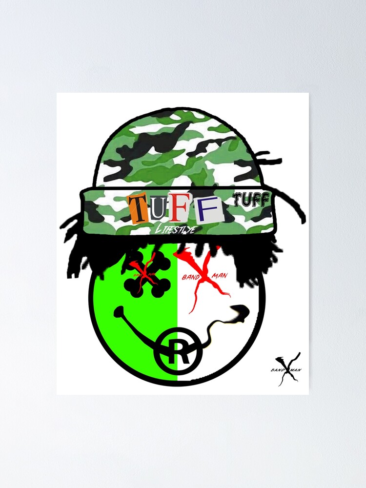 "Tuff Logo Smiley face cool cartoon " Poster for Sale by TuffLifestyle ...