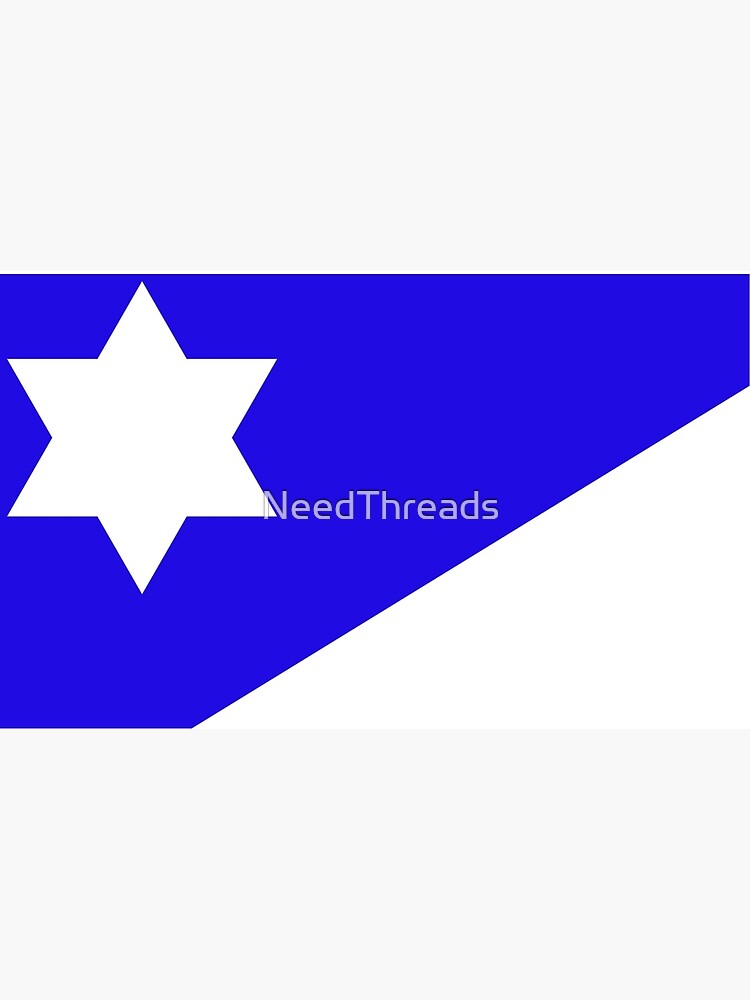 "Branch Davidian Flag" Poster by NeedThreads | Redbubble