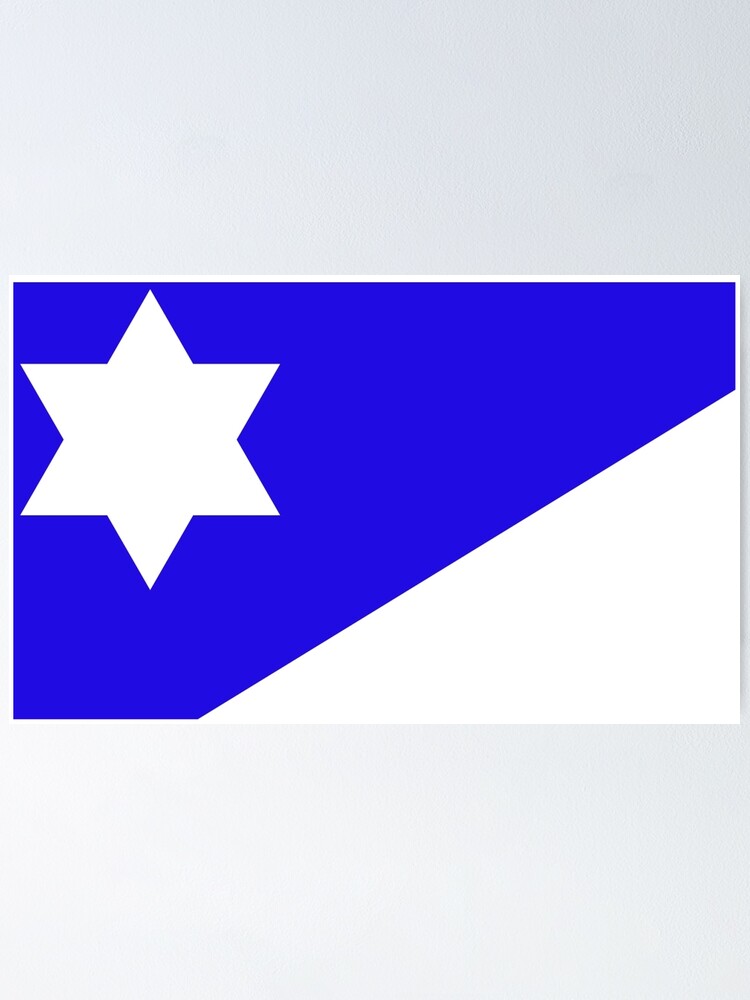 "Branch Davidian Flag" Poster by NeedThreads | Redbubble