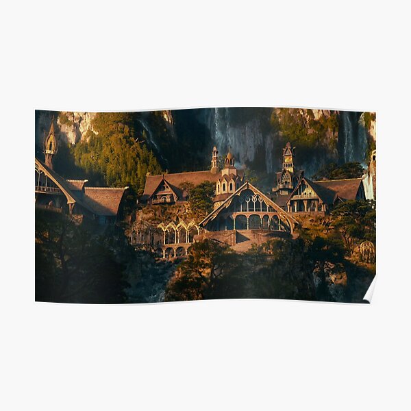 "Rivendell" Poster by roseginnis354 | Redbubble
