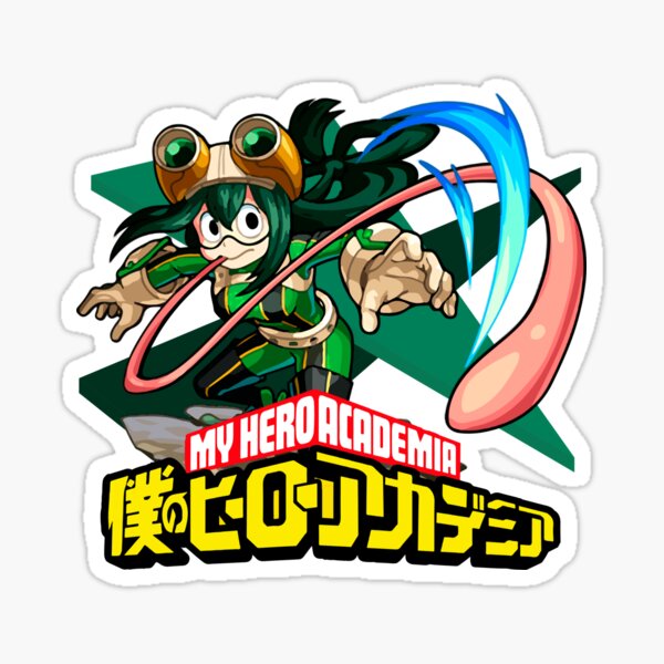 My Hero Academia Tsuyu Asui Sticker For Sale By Shukomei Redbubble 