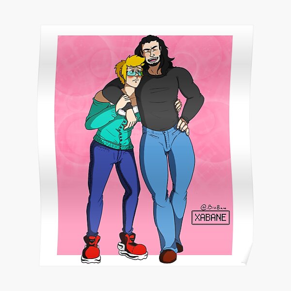 "Lion & Kione (Arc 1)" Poster by Xabane | Redbubble