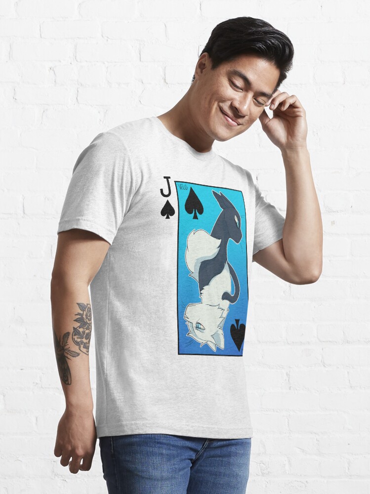 "Jackdaw's Cry & Falling Feather Playing Card" T-shirt for Sale by ...