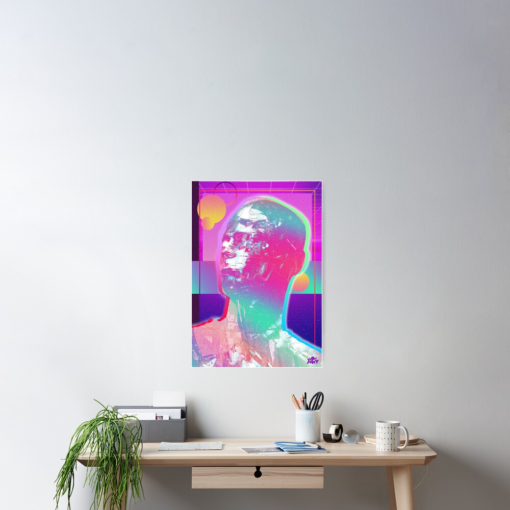 "No Face" Poster for Sale by lofijuicy | Redbubble