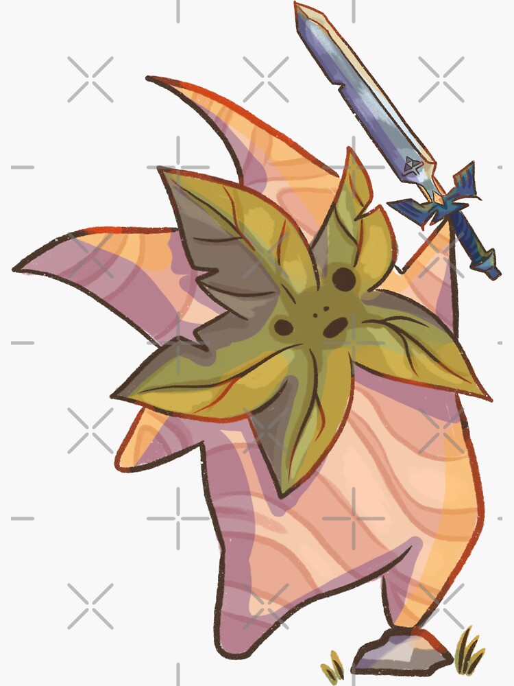 "Cute korok " Sticker for Sale by ArtsyMelon | Redbubble