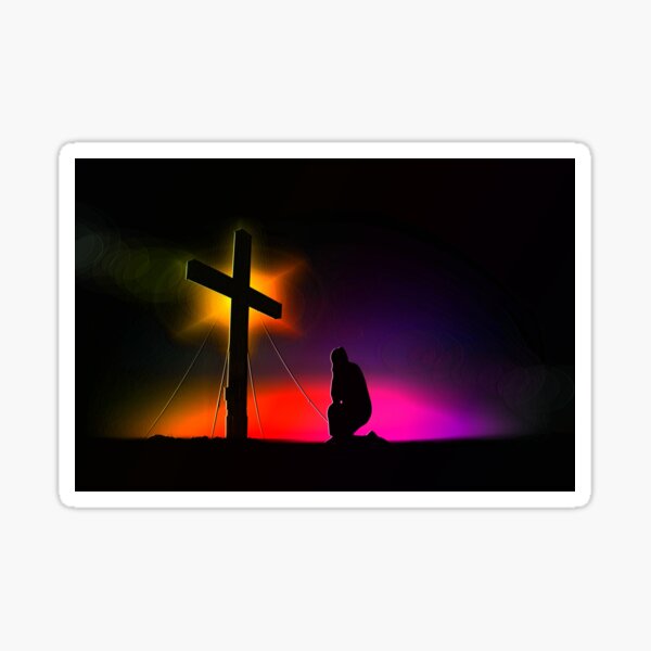 "Repentance " Sticker by sandywv | Redbubble