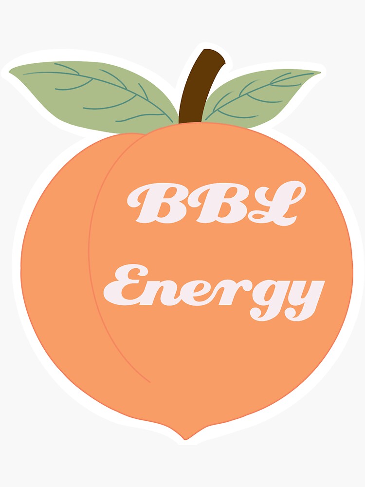 "BBL Energy " Sticker for Sale by Tyler-Jan | Redbubble
