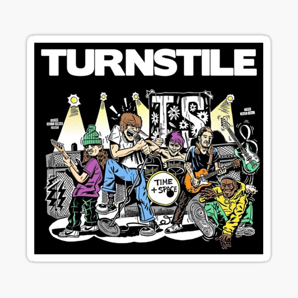 "1. Best Turnstile Poster 2. " Sticker for Sale by inessazotova | Redbubble