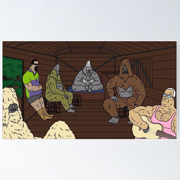 "Big Lez Show Train Car" Poster for Sale by wheppa | Redbubble