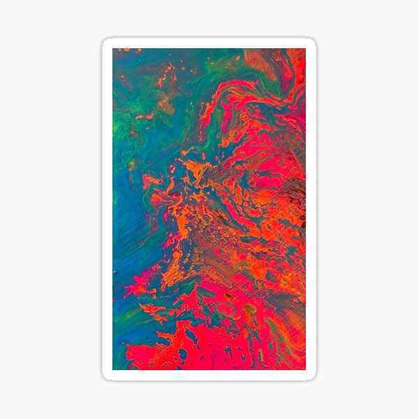 "Chemical Reaction" Sticker for Sale by Beckage | Redbubble