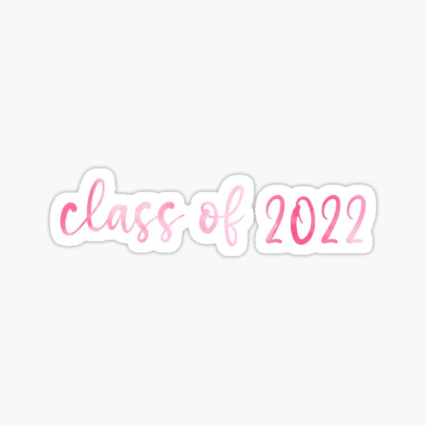 "class of 2022 watercolor" Sticker for Sale by synyster10 | Redbubble