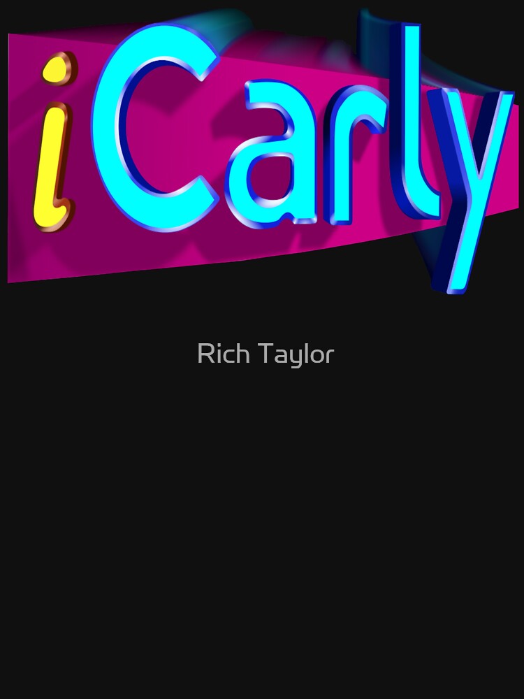"iCarly Sign" T-shirt for Sale by richmoolah88 | Redbubble | tv t ...