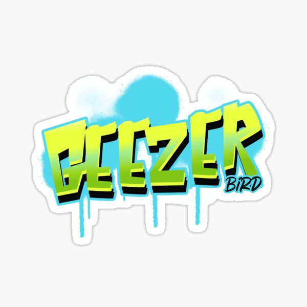"Geezer Bird!!" Sticker for Sale by Hustlebird | Redbubble