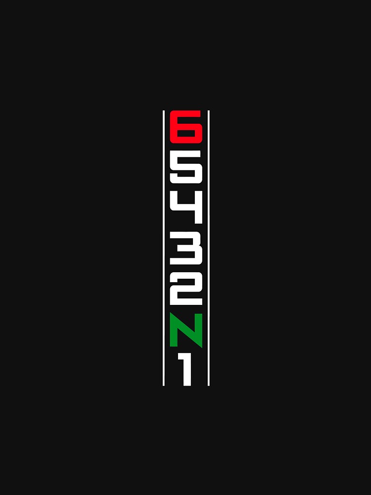 "Motorcycle Gear Shift Six Speed One Down Five Up" Essential T-Shirt ...