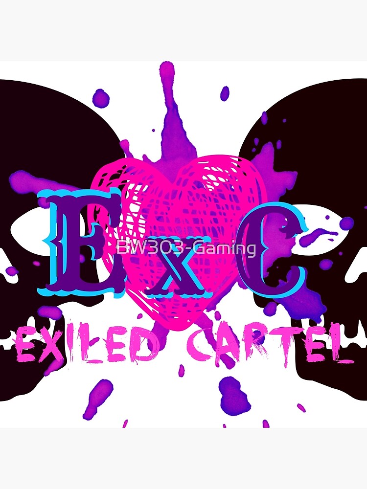 Exiled Cartel Logo - Female Version Premium Matte Vertical Poster