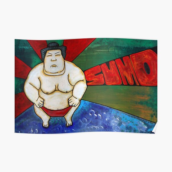 "Sumo" Poster for Sale by barbosaart | Redbubble