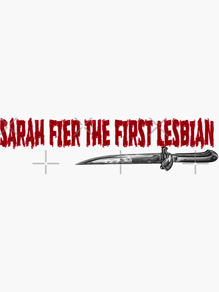 "sarah fier Fear Street 1666" Sticker for Sale by DevonAoki | Redbubble