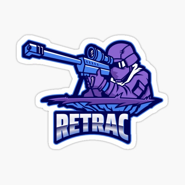 "Retrac’s LOGO" Sticker by Reetrac | Redbubble