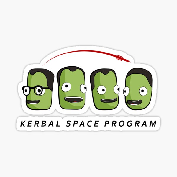 "Kerbal Space Program" Sticker for Sale by LENDVAI | Redbubble