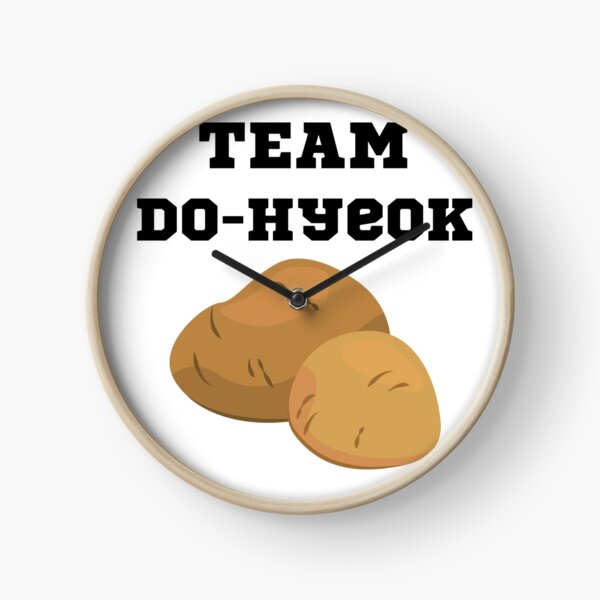 "Team Do-Hyeok v1 Nevertheless KDrama 알고있지만 Team Potato " Clock by ...