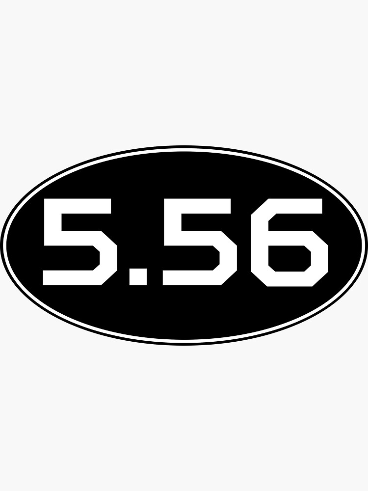 "5.56 NATO" Sticker by crum1979 | Redbubble