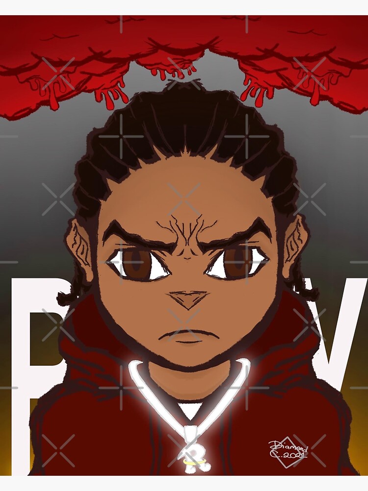 "Riley Freeman from Boondocks " Sticker for Sale by Diamondartshop ...