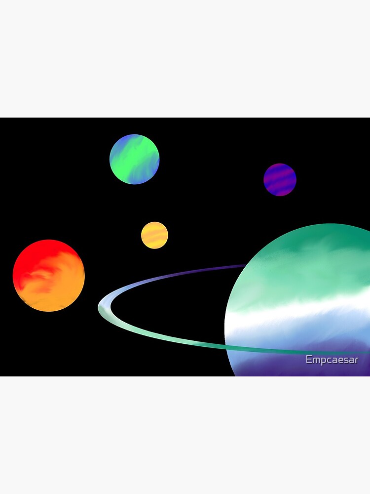 "Gay Pride Solar System" Art Print for Sale by Empcaesar | Redbubble