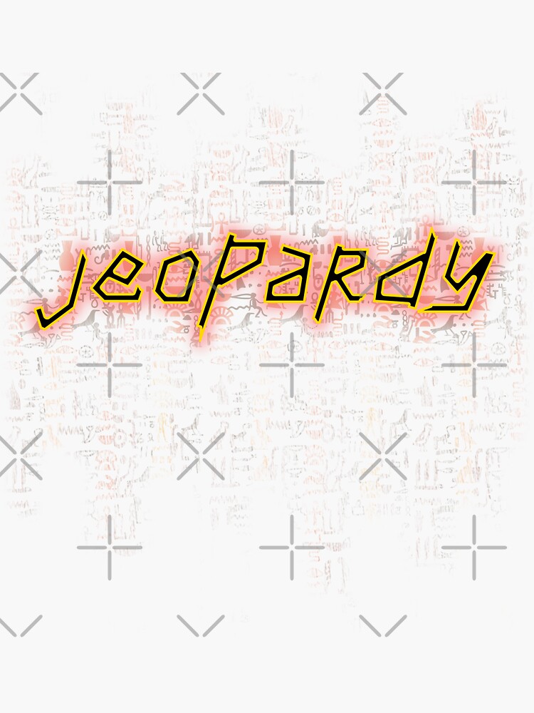 "jeopardy theme song" Sticker for Sale by dodopharaoh | Redbubble