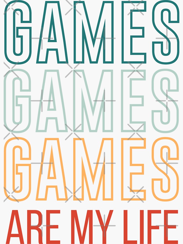 "addict to video games. video games quotes" Sticker for Sale by JS--ART ...