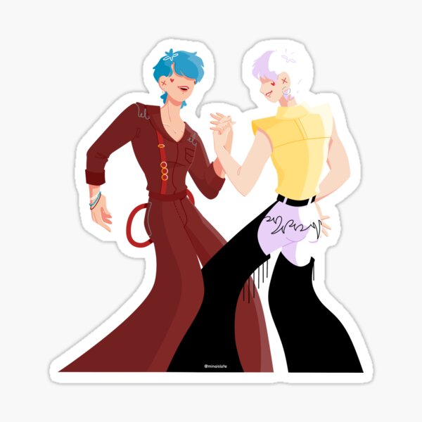 "Permission to Sope" Sticker for Sale by MinaIsLate | Redbubble