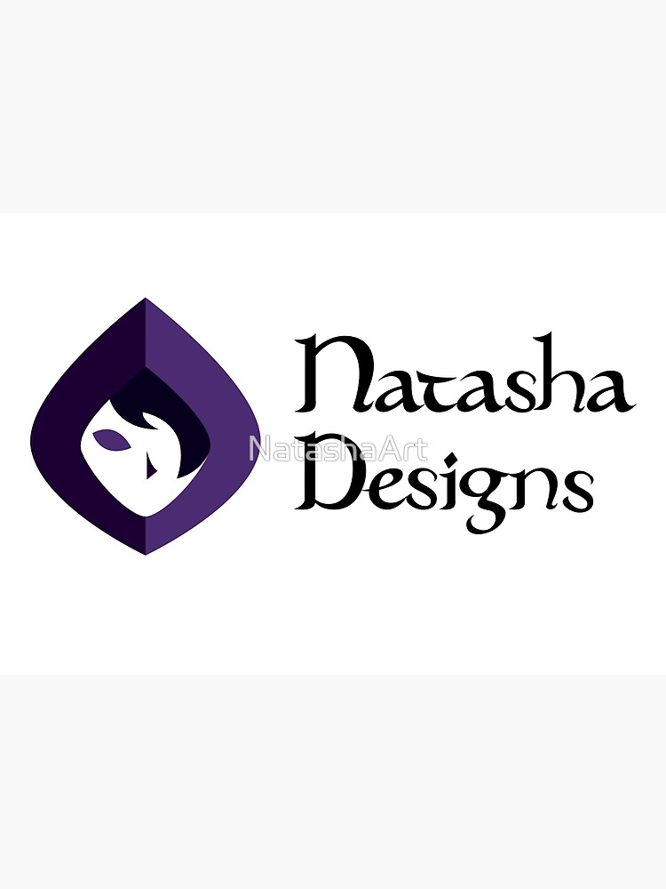 "Natasha Designs Logo" Photographic Print by NatashaArt | Redbubble