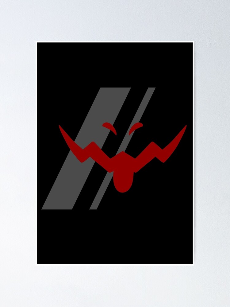 "Red protogen" Poster by BentleyJohnsond | Redbubble