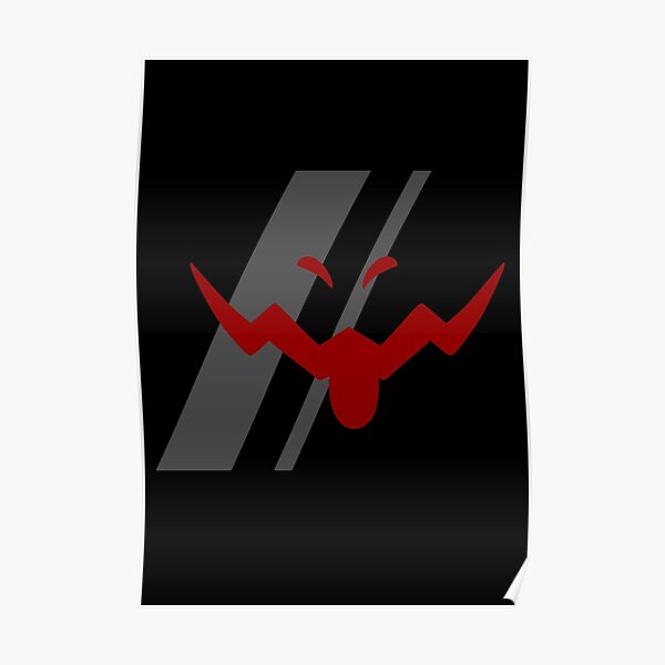 "Red protogen" Poster by BentleyJohnsond | Redbubble