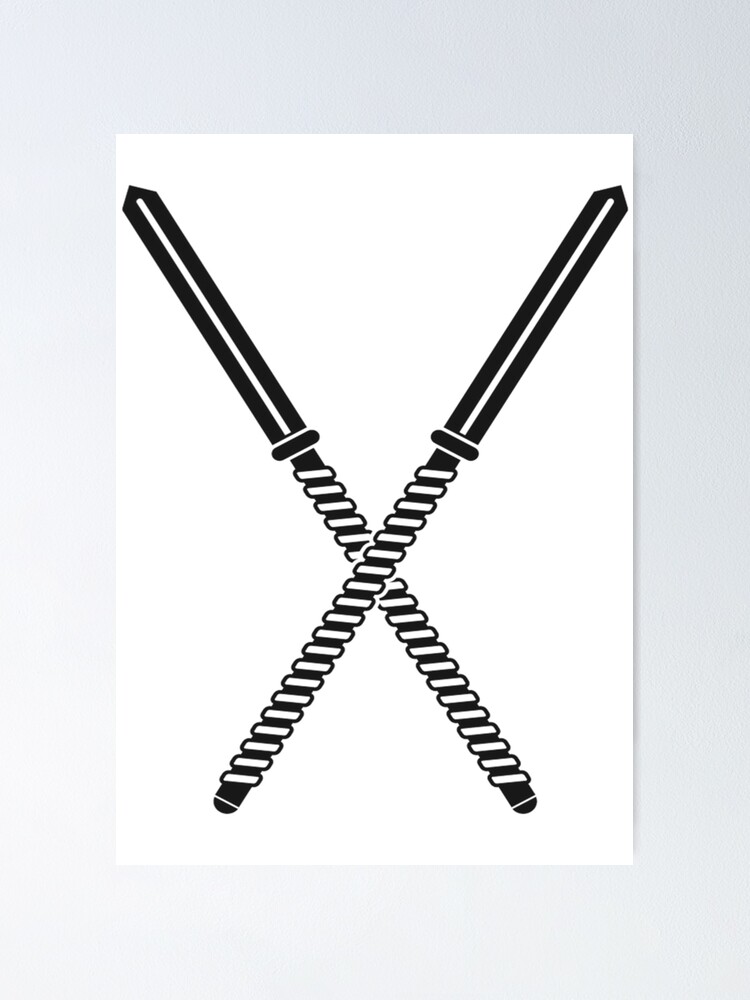 "Samurai sword" Poster for Sale by BentleyJohnsond | Redbubble