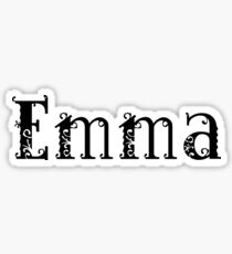 Emma Name Stickers | Redbubble