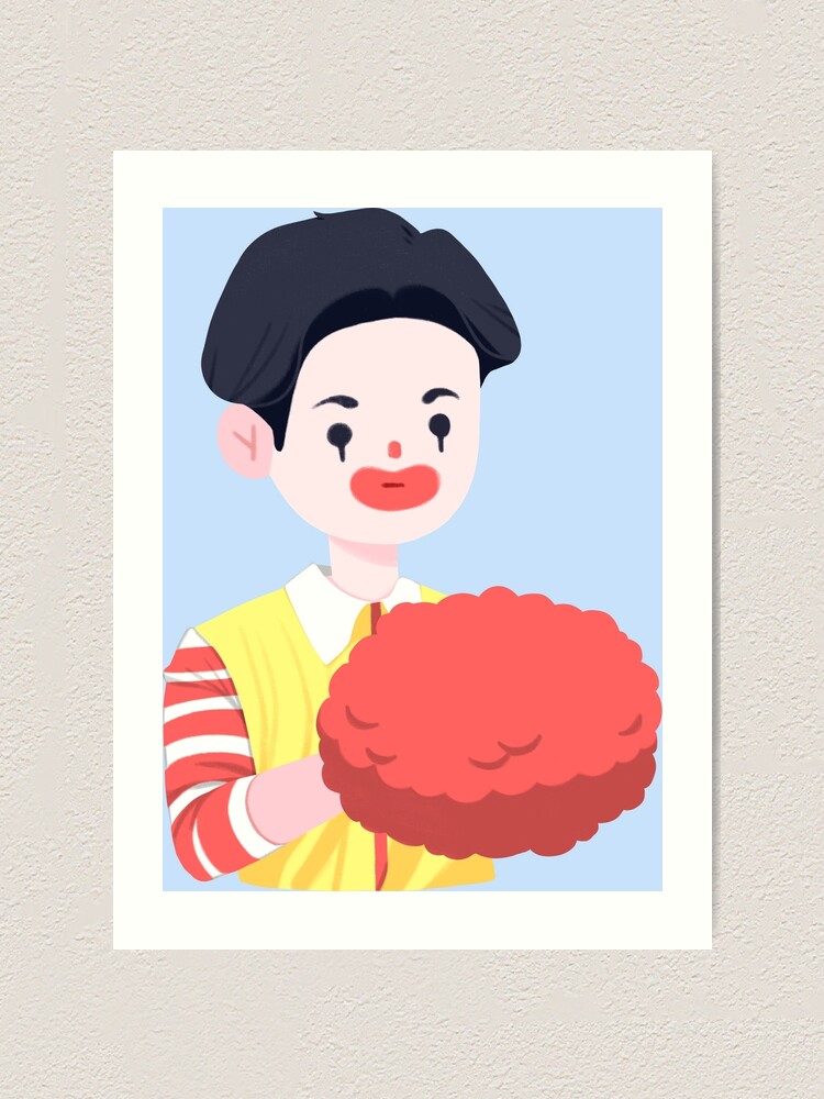 "SHINee Key Clown Meme" Art Print for Sale by memeheony | Redbubble