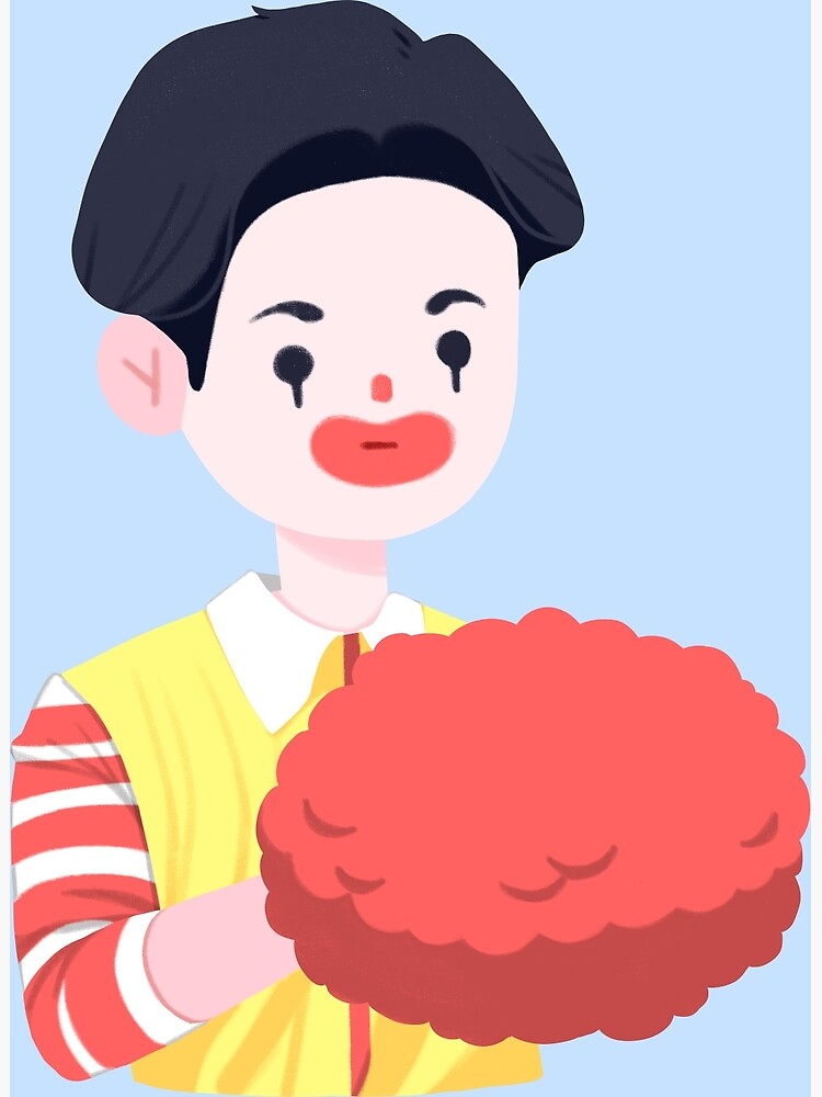 "SHINee Key Clown Meme" Art Print for Sale by memeheony | Redbubble