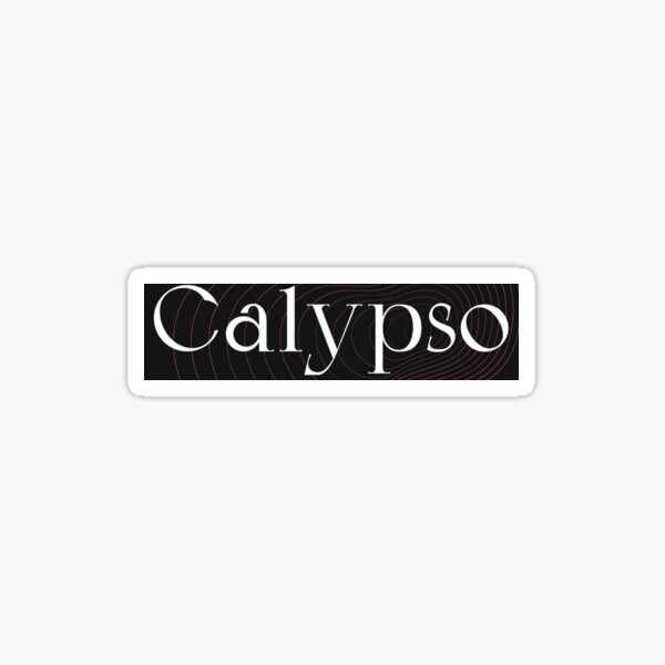 "CALYPSO ART" Sticker for Sale by cheronboutique | Redbubble