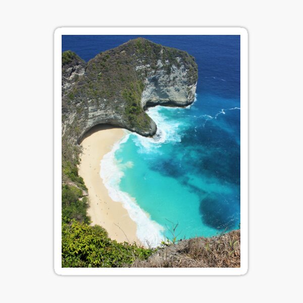 "Kelingking Beach, turquoise blue water, Nusa Penida, Indonesia ...