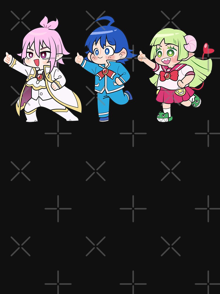 "Mairimashita Iruma-kun Trio Alice Iruma Clara Chibi" Active T-Shirt by ...