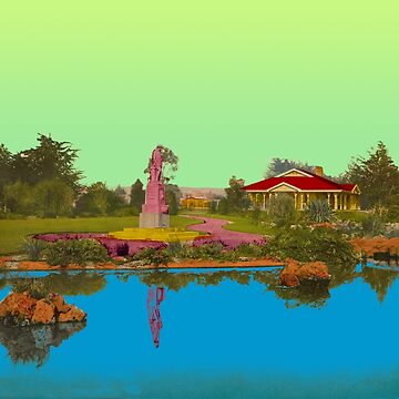 "Recreation at Rotorua Sanatorium, New Zealand, Maori Reserve" Sticker ...