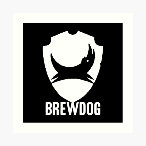 "Brewdog Logo" Art Print for Sale by ugamasa | Redbubble