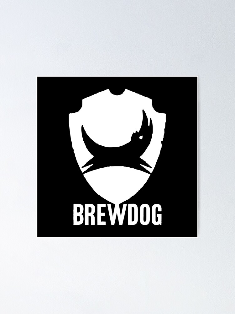 "Brewdog Logo" Poster by ugamasa | Redbubble