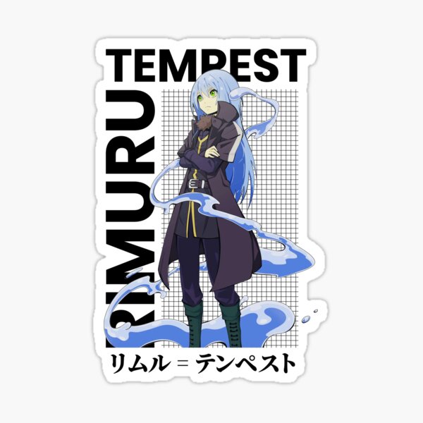 "Rimuru Tempest Streetwear" Sticker for Sale by Raitoseji | Redbubble
