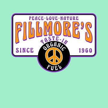 "Fillmore’s Taste-In" Sticker for Sale by parkadventure | Redbubble