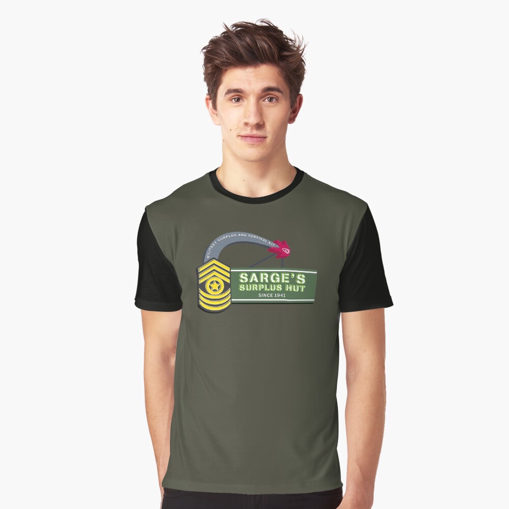 "Sarge's" Sticker for Sale by parkadventure | Redbubble