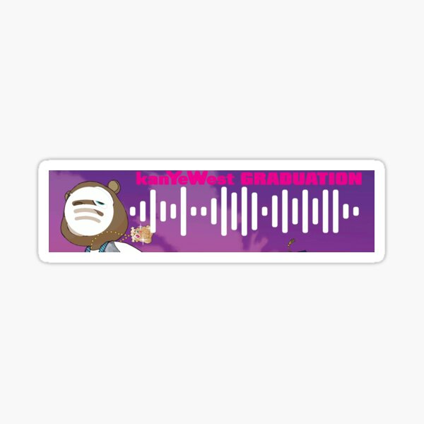 "Graduation - Spotify Code" Sticker for Sale by SilvaDesigns | Redbubble