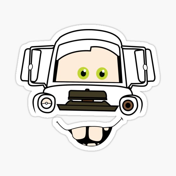 "Mater" Sticker for Sale by parkadventure | Redbubble