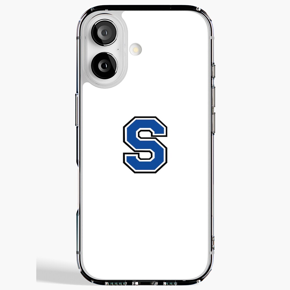"Blue Block Letter S, Small" Sticker for Sale by AnnabelsBelongs ...